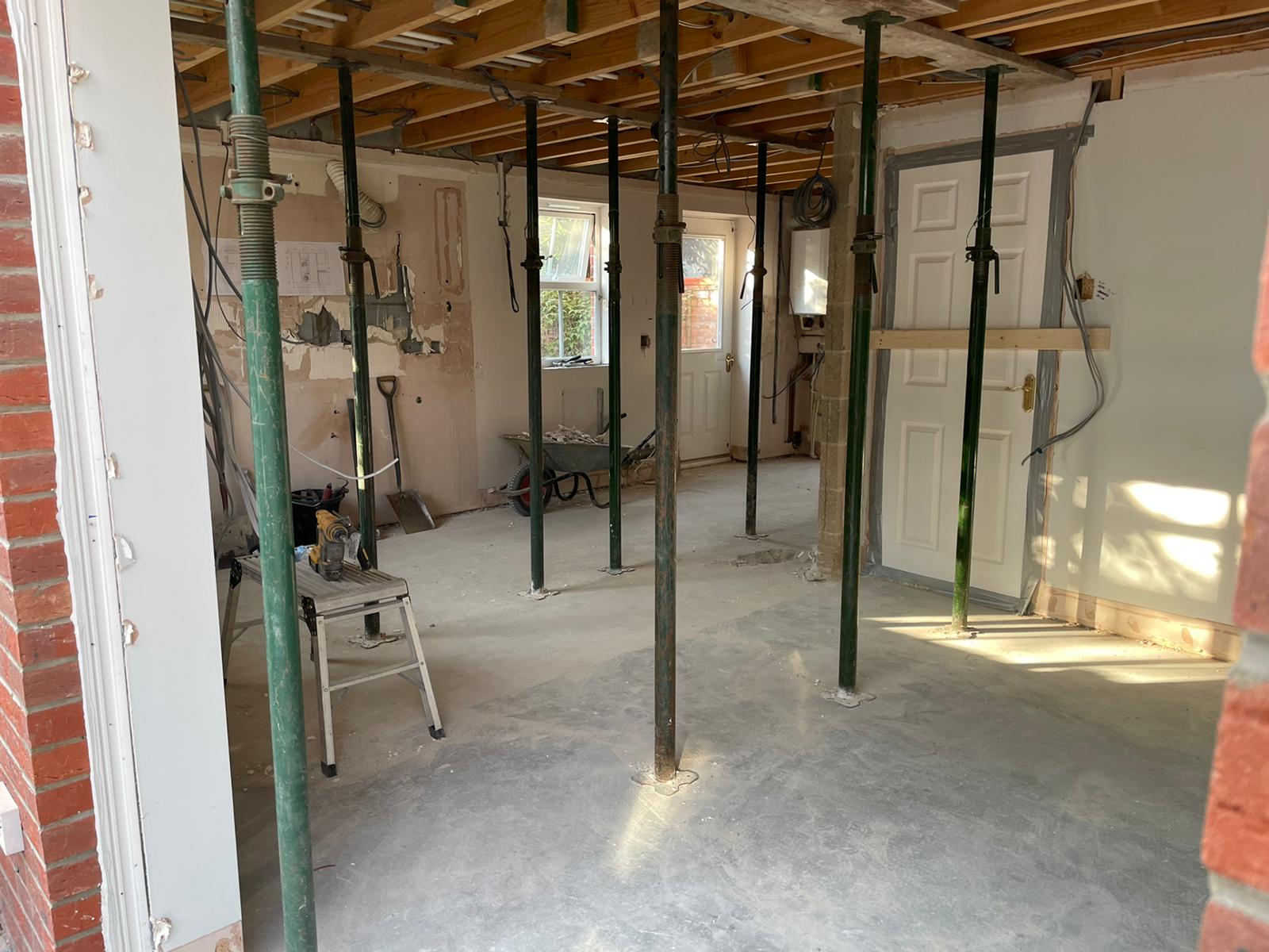 Creating an Open-Plan Kitchen - Knocking Down Walls - newrooms