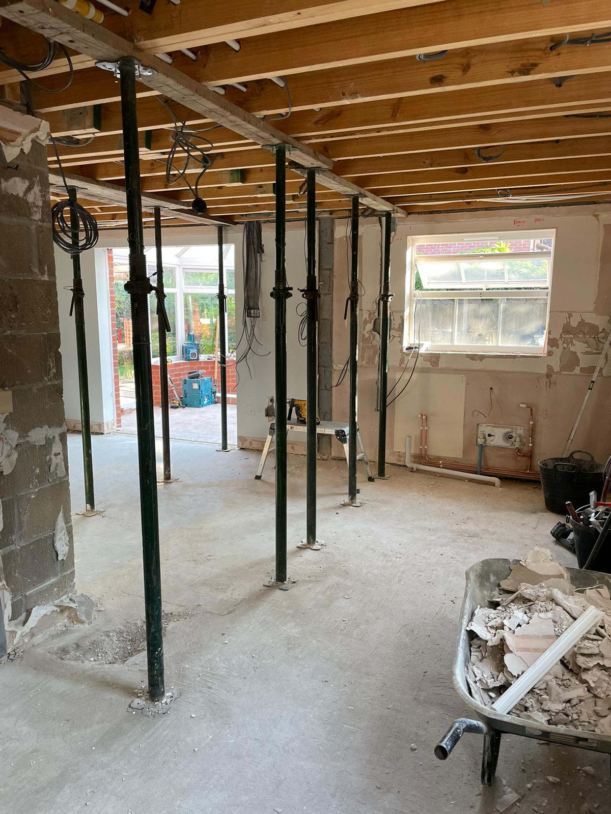 Creating an Open-Plan Kitchen - Knocking Down Walls - newrooms